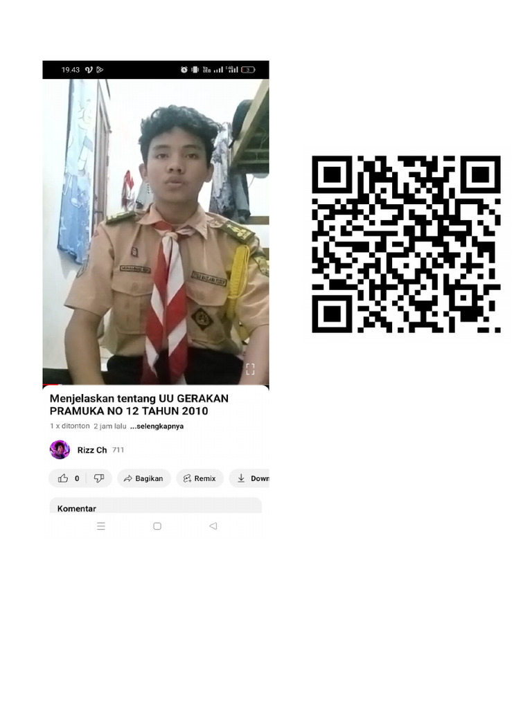 Barcode Uu Pramuka | PDF