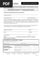 Bank of America Direct Deposit Form | PDF | Banks | Transaction Account