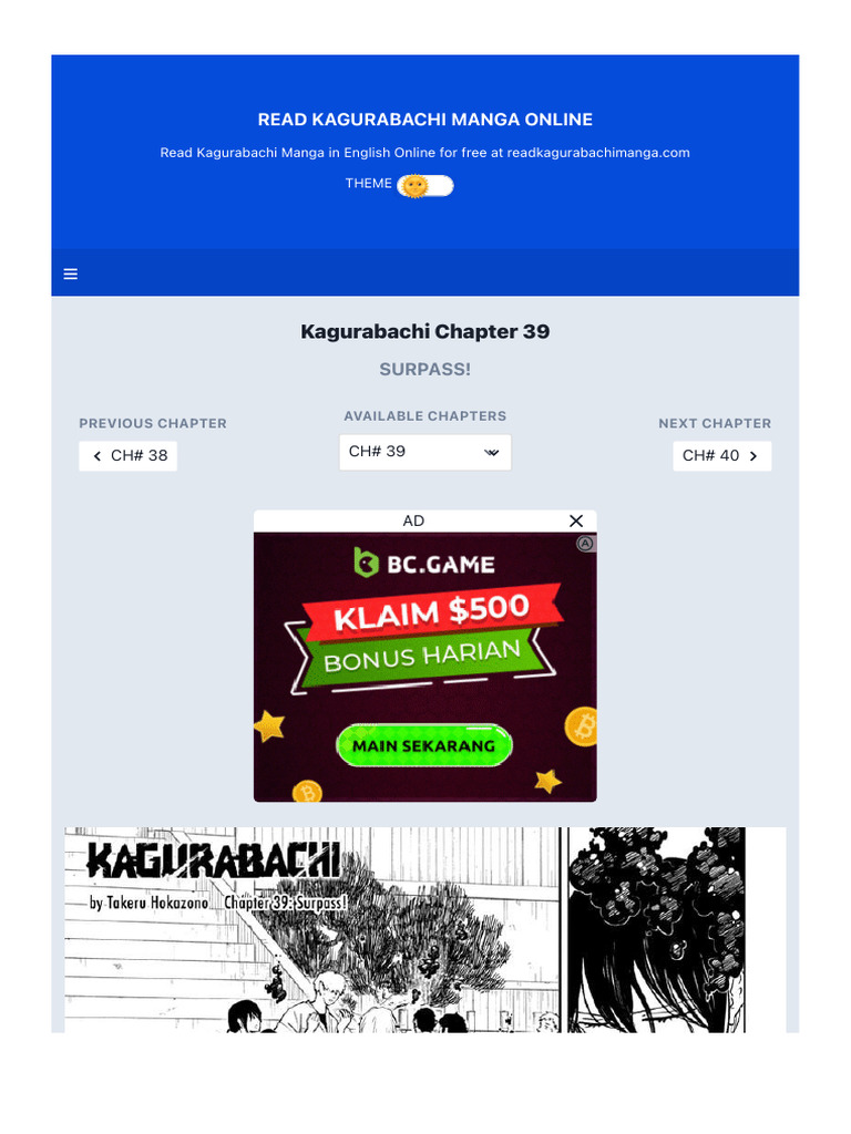 Kagurabachi Chapter 39 | PDF