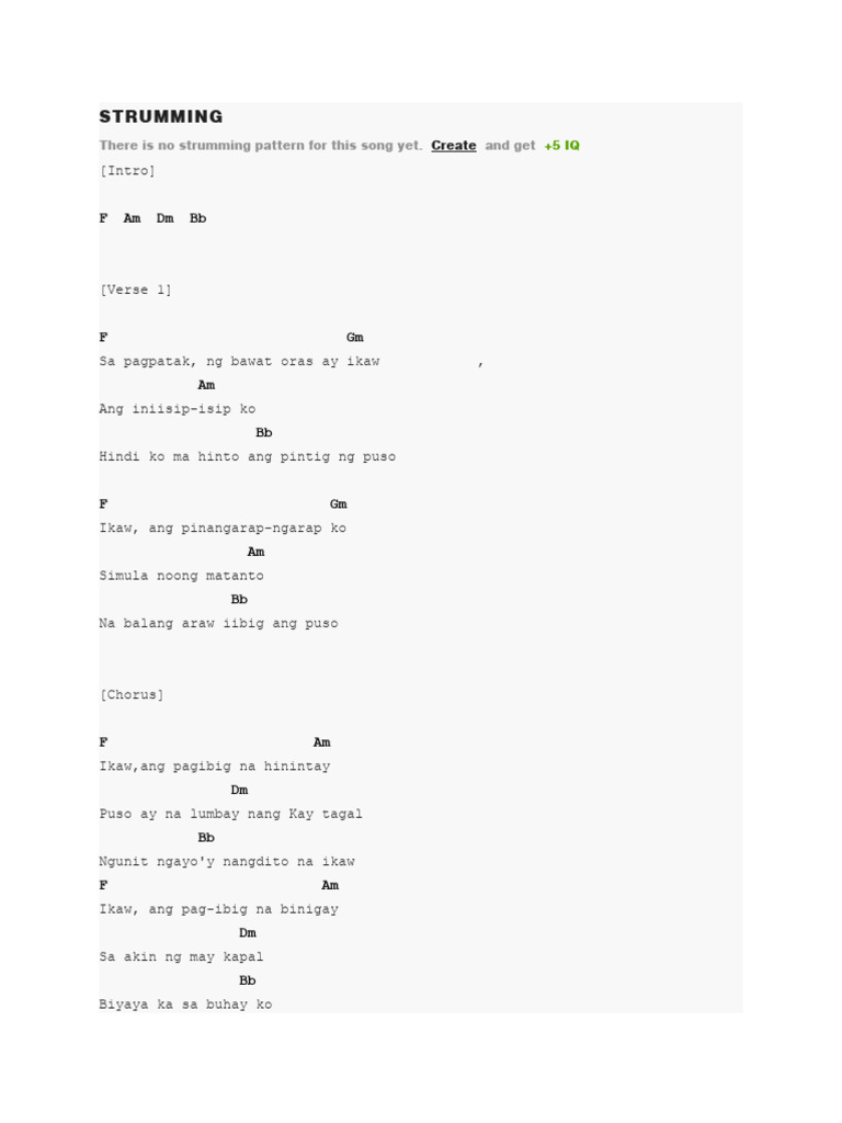 Composed Song | PDF
