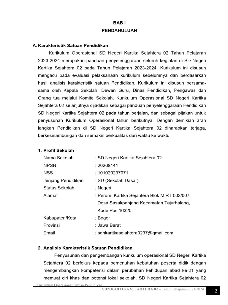Kosp 2023 2024 Ok | PDF