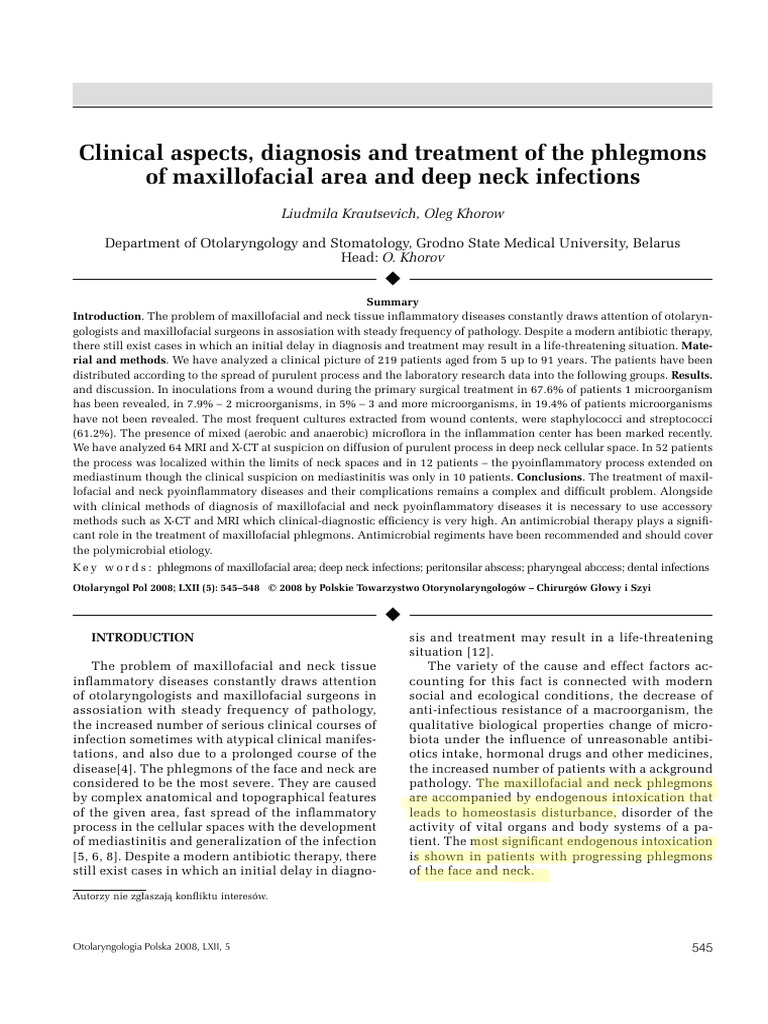 Phlegmon Aka Cellulitis | PDF | Radiography | Radiology