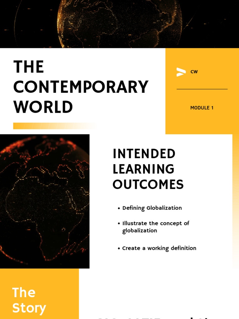CW - Module 1-Introduction | PDF | Globalization | Political Science
