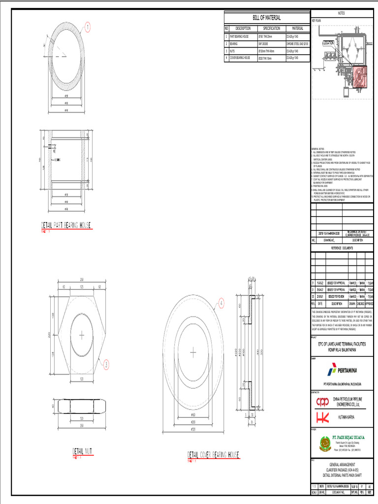 Bill of Materials for Clarifier Package | PDF | Mechanical Engineering