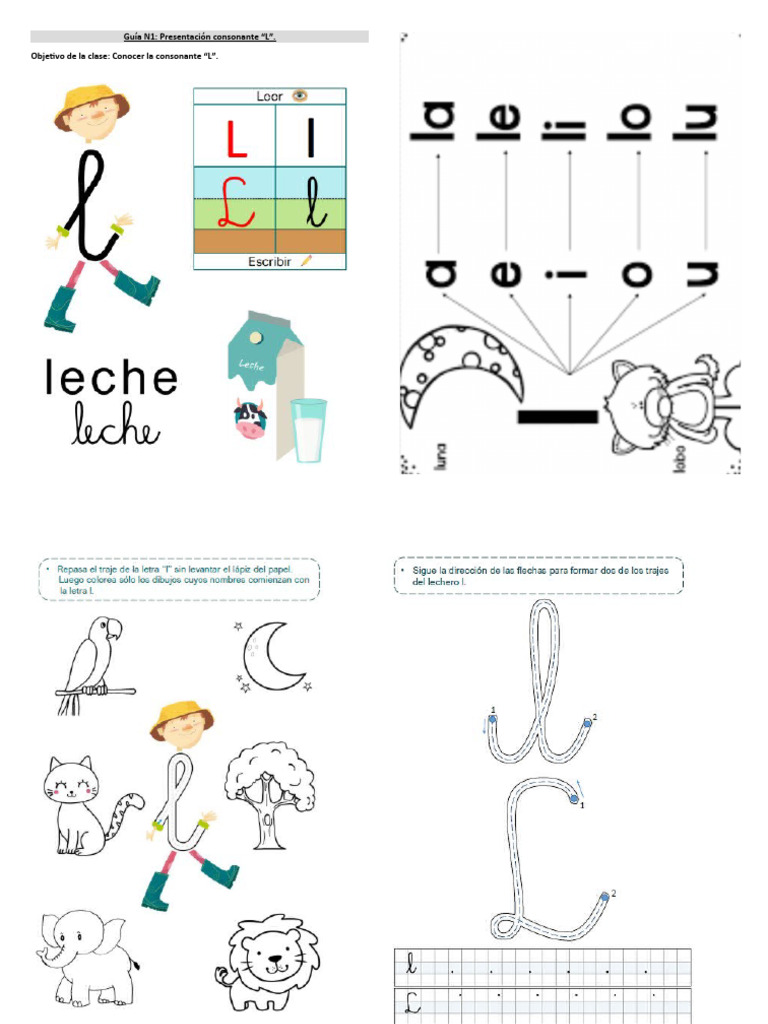 Guía N1 Conociendo la L | PDF