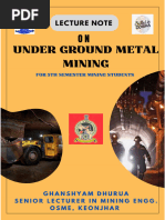 Drilling and Blasting Techniques | PDF | Mining | Drilling