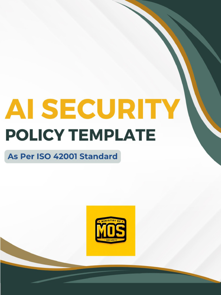 Artificial Intelligence Security Policy | PDF | Artificial Intelligence ...