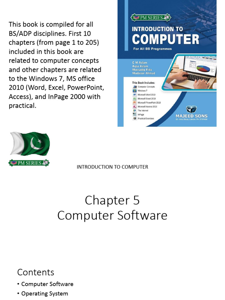Ch-05 (Comp) - Computer Software | PDF | Operating System | Ios