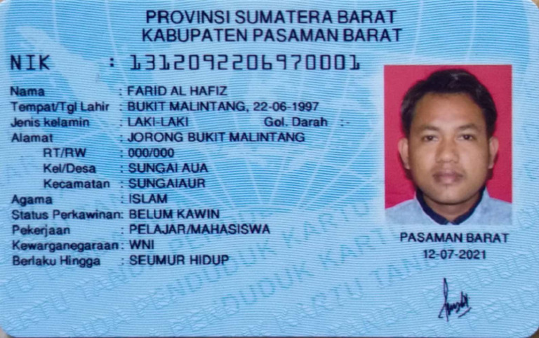 KTP-Farid Al Hafiz | PDF