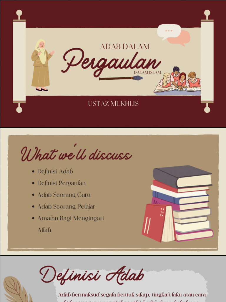 Adab Pergaulan | PDF