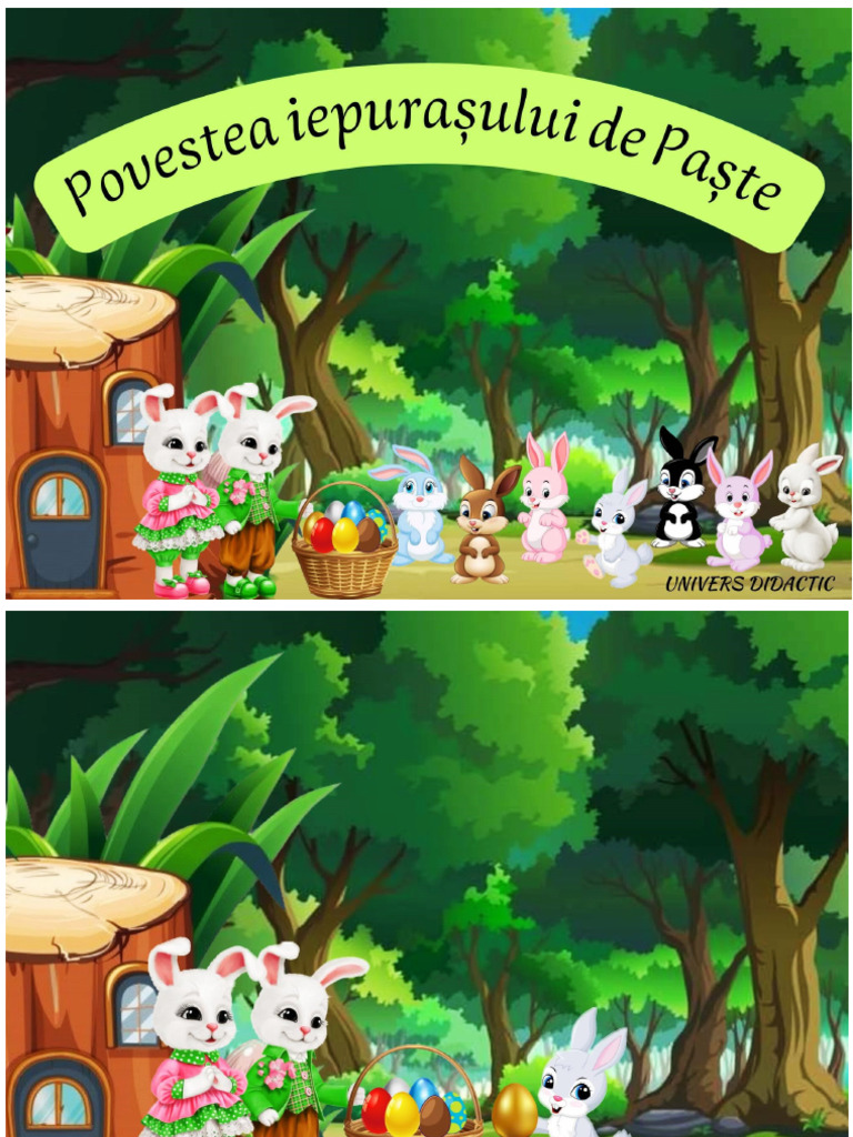 Povestea Iepurasului de Paste | PDF