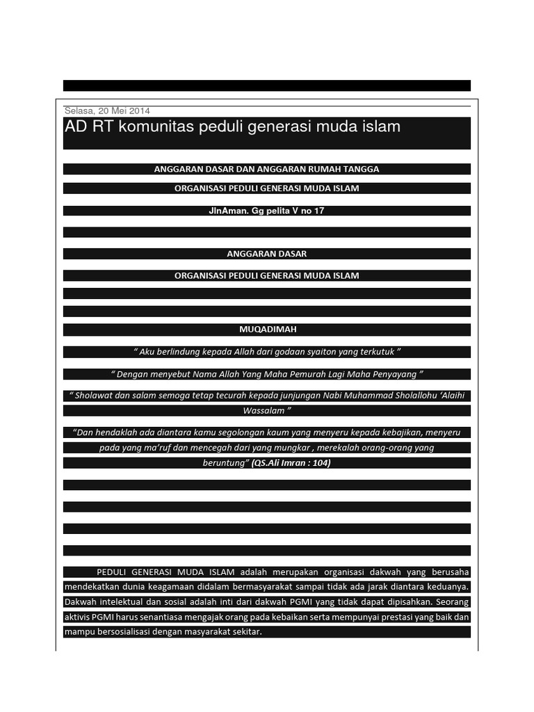 Contoh Ad Art | PDF | Karier & Perkembangan | Bisnis