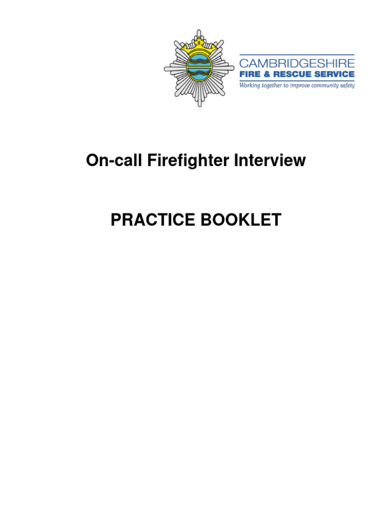 Interview Practice Booklet | PDF | Experience | Interview