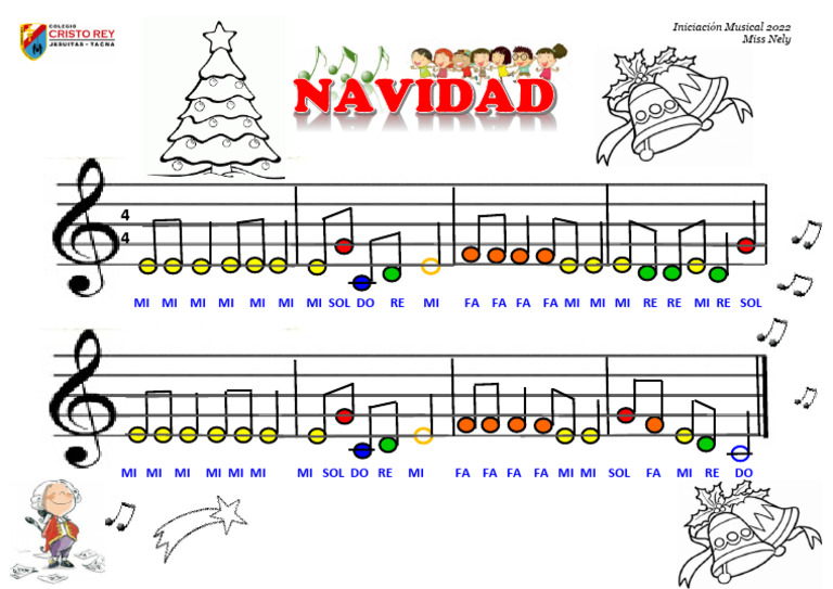 Navidad Navidad - Xilofono | PDF