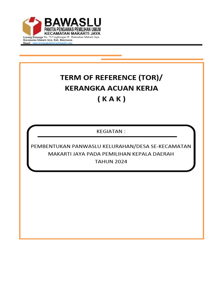 TOR 27 Mei 2024-Rekrut PKD | PDF