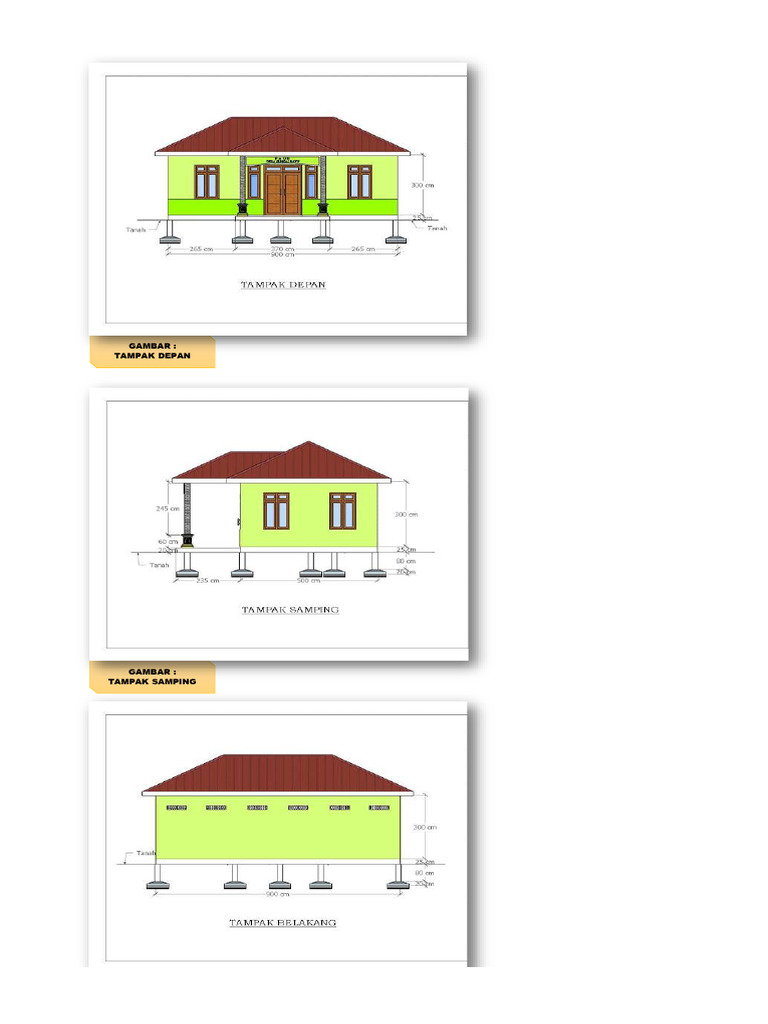 Desain RKB & RAB (SDN 2 RAJAWALI) | PDF