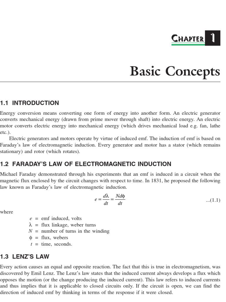 Basic International | PDF | Electromagnetic Induction | Electric Motor