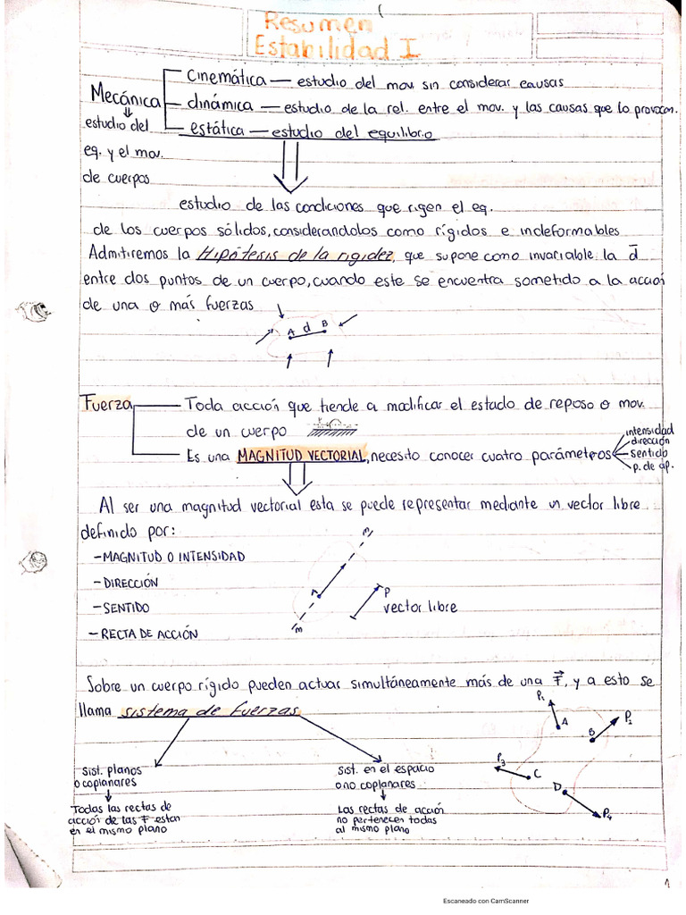 Estabilidad 1 - Estática | PDF