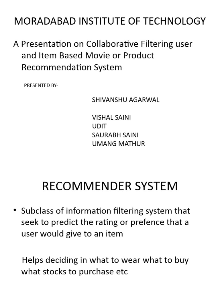 Moradabad Institute of Technology | PDF | Computing | Applied Mathematics