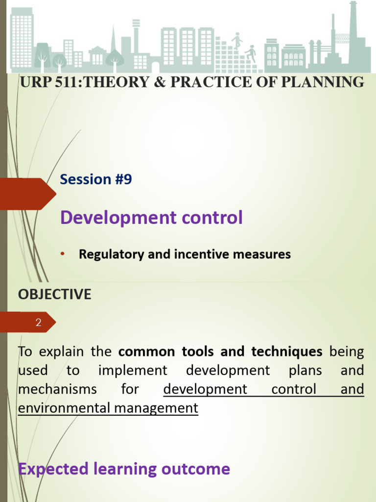 Theory and Practice of Planning | PDF | Zoning | Regulation