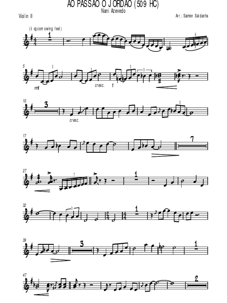 15 Violin II AO PASSAR | PDF