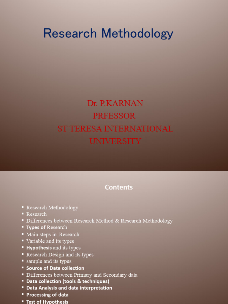 Basic Research | PDF | Type I And Type Ii Errors | Methodology