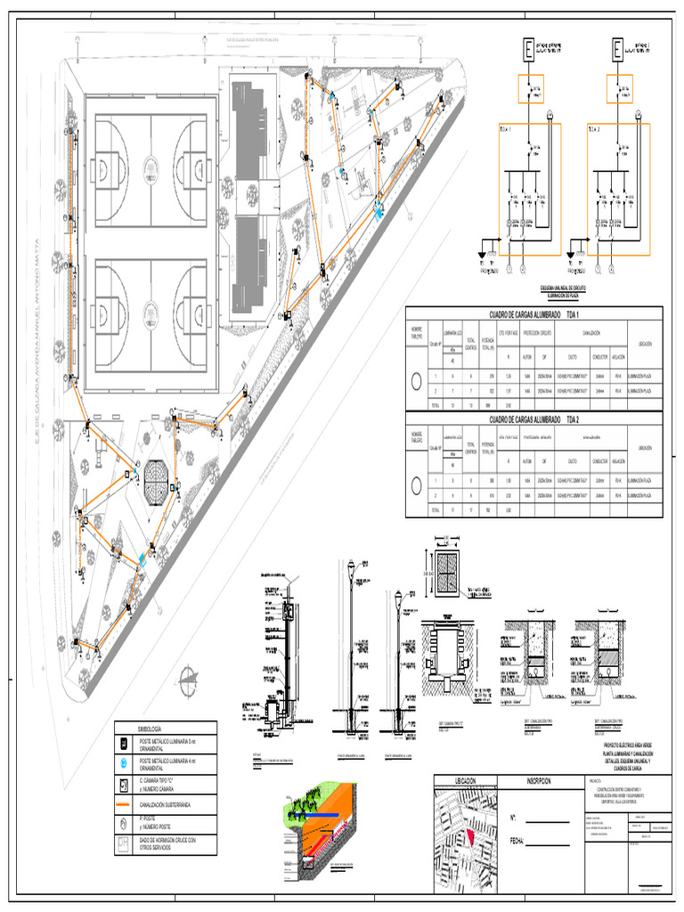L02-02 - Villa Los Esteros - Proyecto Electrico Area Verde - V2.0 | PDF
