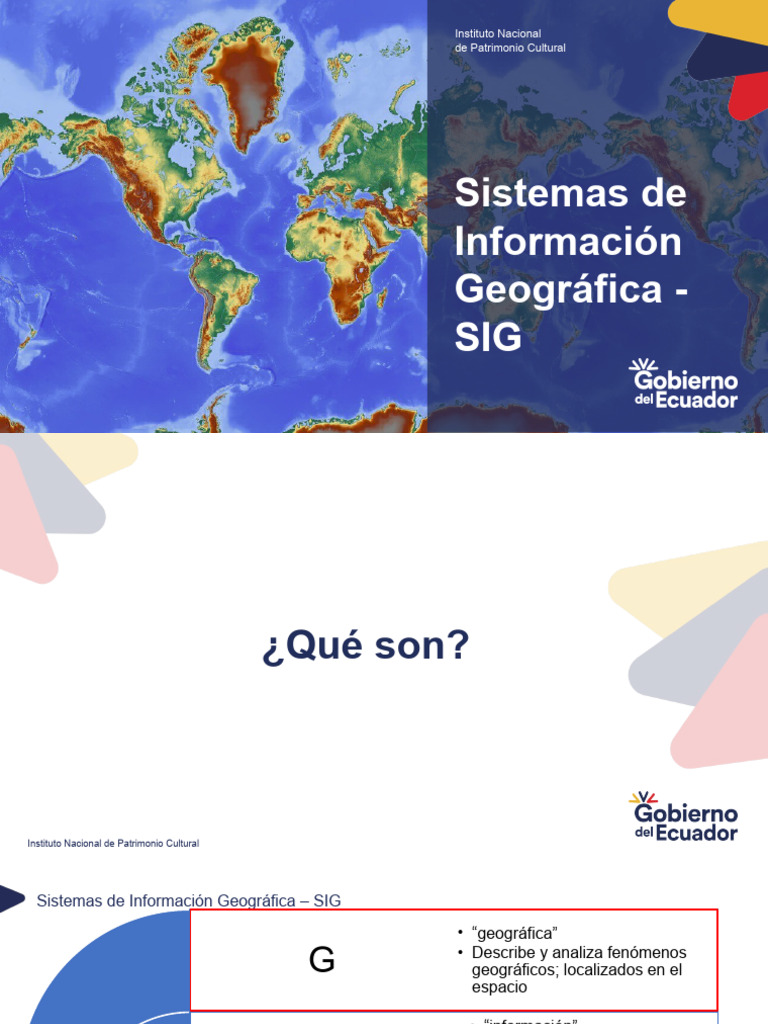 Qué Son SIG | PDF | Sistema de información geográfica | Informática