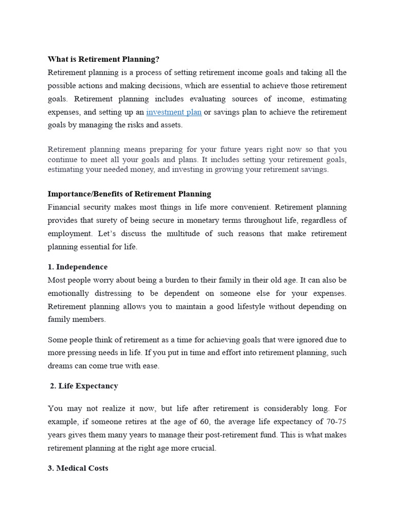 Unit-4 Retirement Planning | PDF | Pension | Exchange Traded Fund