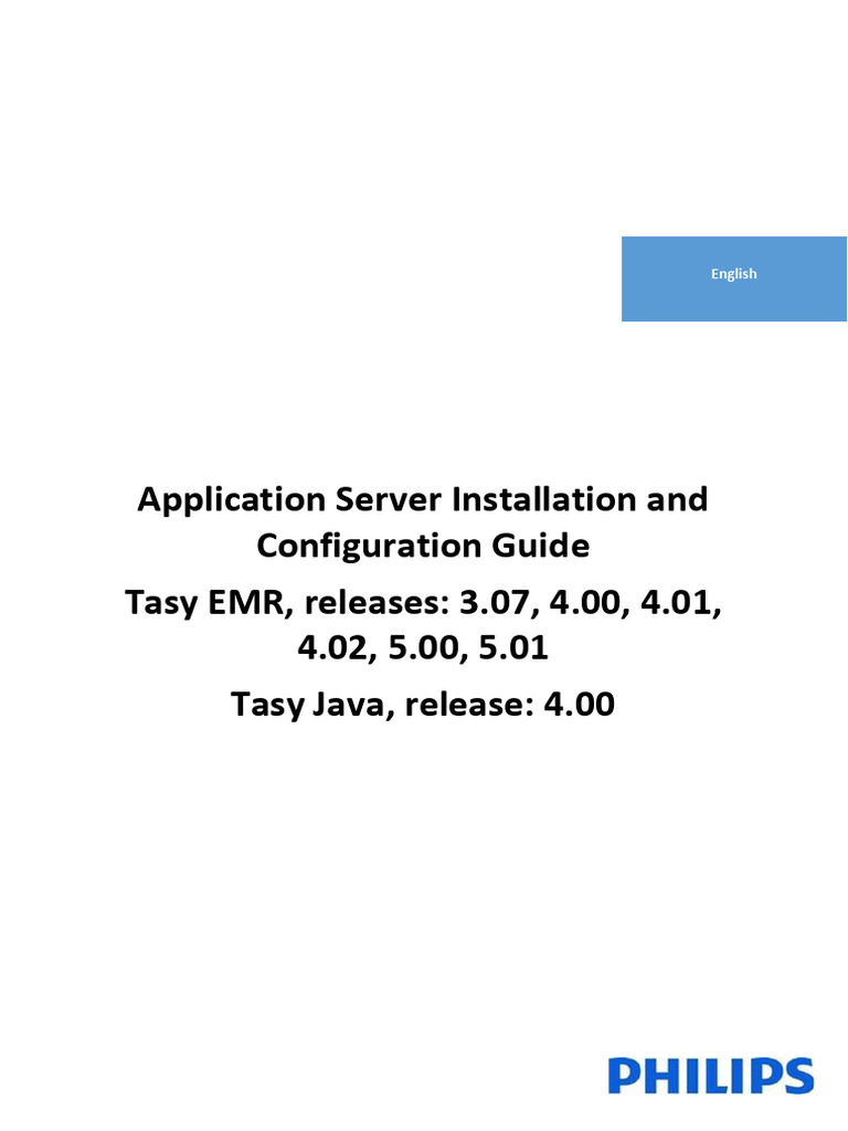 Tasy EMR - Application Server Installation and Configuration Guide ...