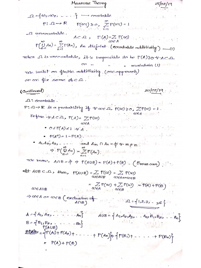 MD Measure Theory | PDF