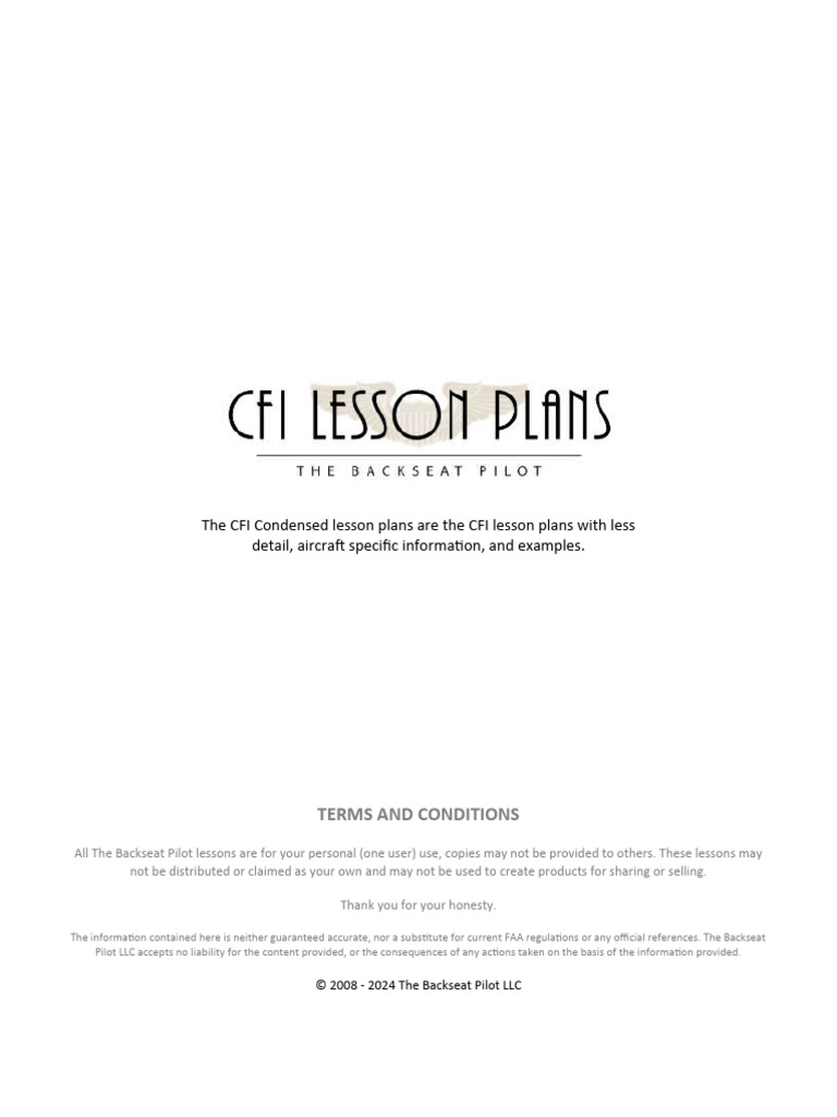 CFI Condensed ACS | PDF | Learning | Motivational