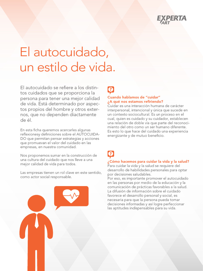 Autocuidado, Estilo de Vida | PDF | Autoestima | Comportamiento