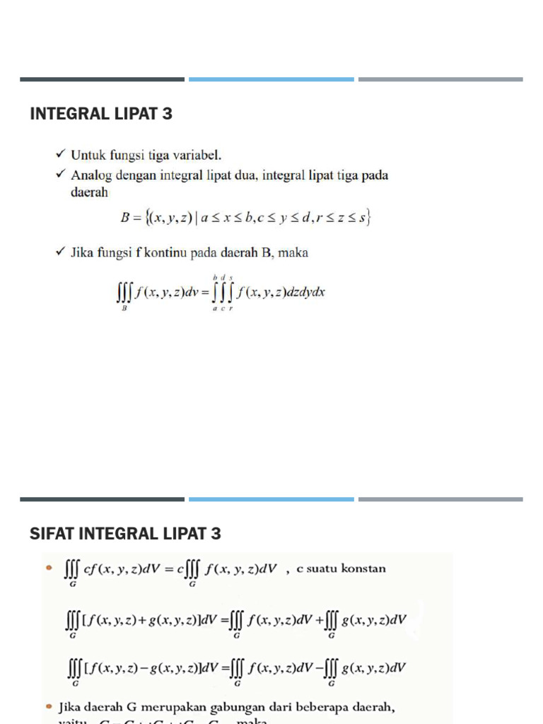 Integral Lipat 3 PPT 10 | PDF