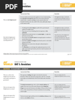 AP World History - Unit 3 EC Packet | PDF | Empire | Mughal Empire