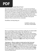 Theme Park Hours & CityWalk™ Hours Universal Orlando™ | PDF | Amusement ...