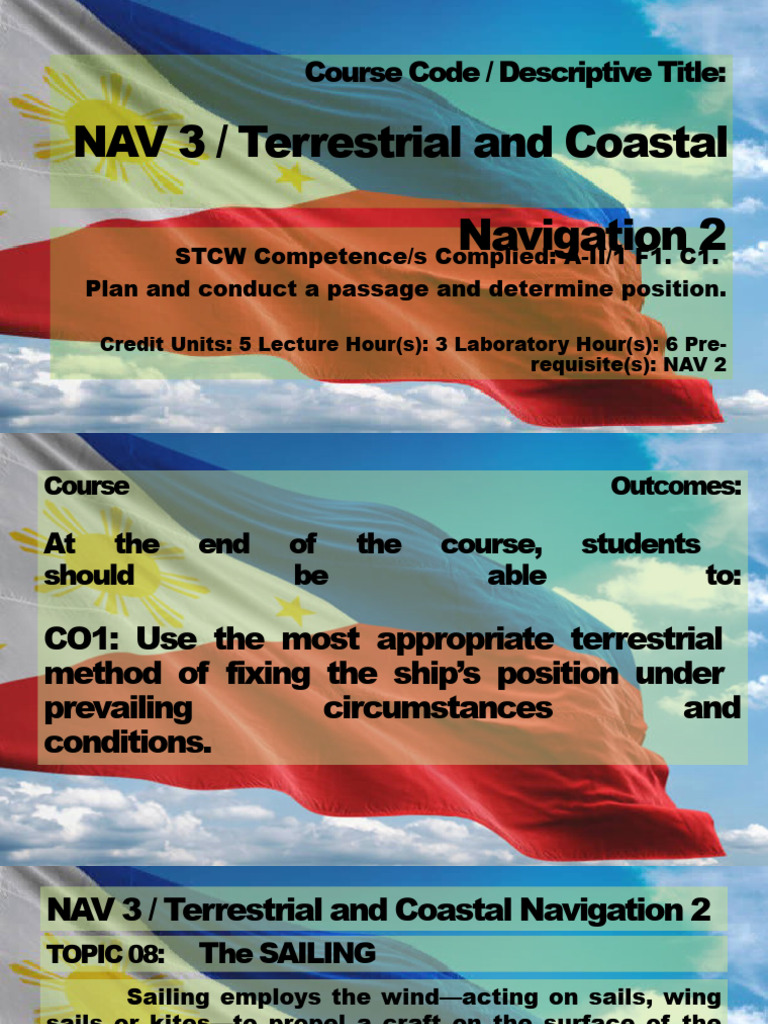 NAV 3 Terrestrial and Coastal Nav 2 (Final) | PDF | Navigation | Longitude