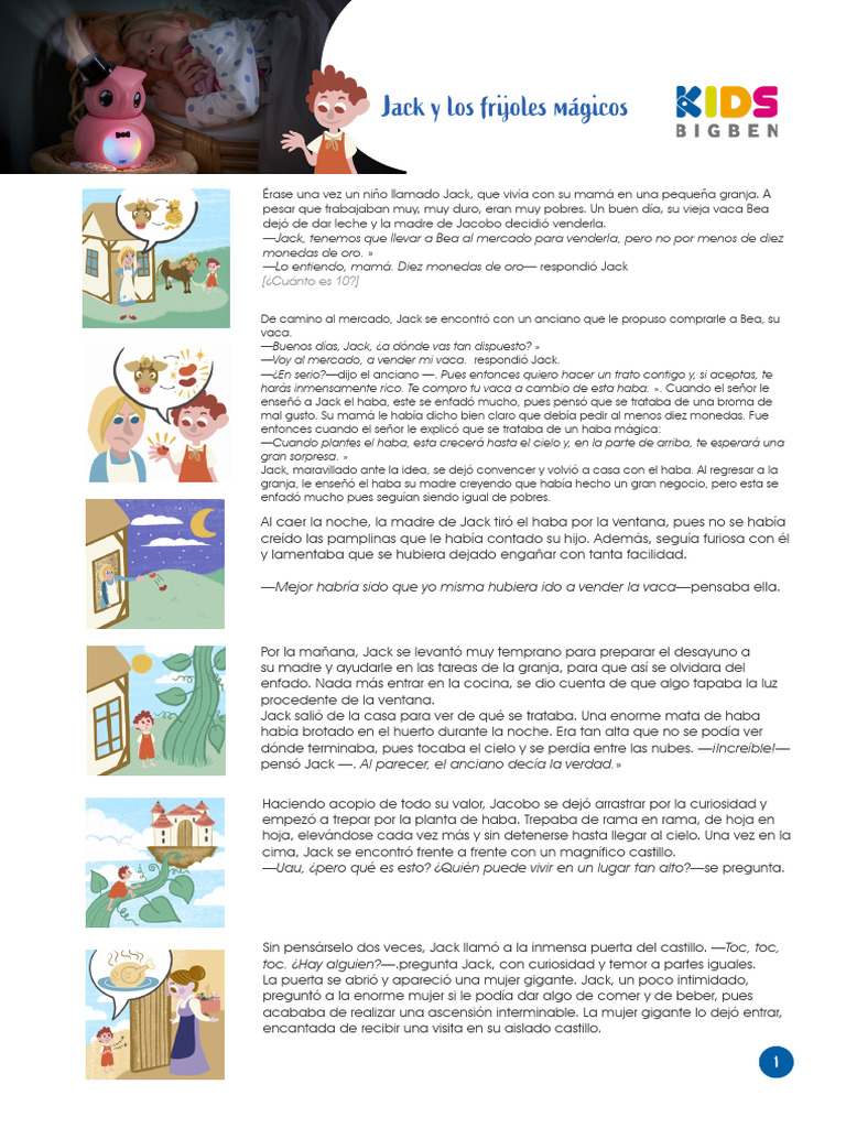 Jack y Los Frijoles Mágicos | PDF
