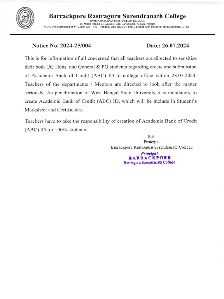 Barrackpore: Rastraguru Surendranath | PDF | Technology & Engineering