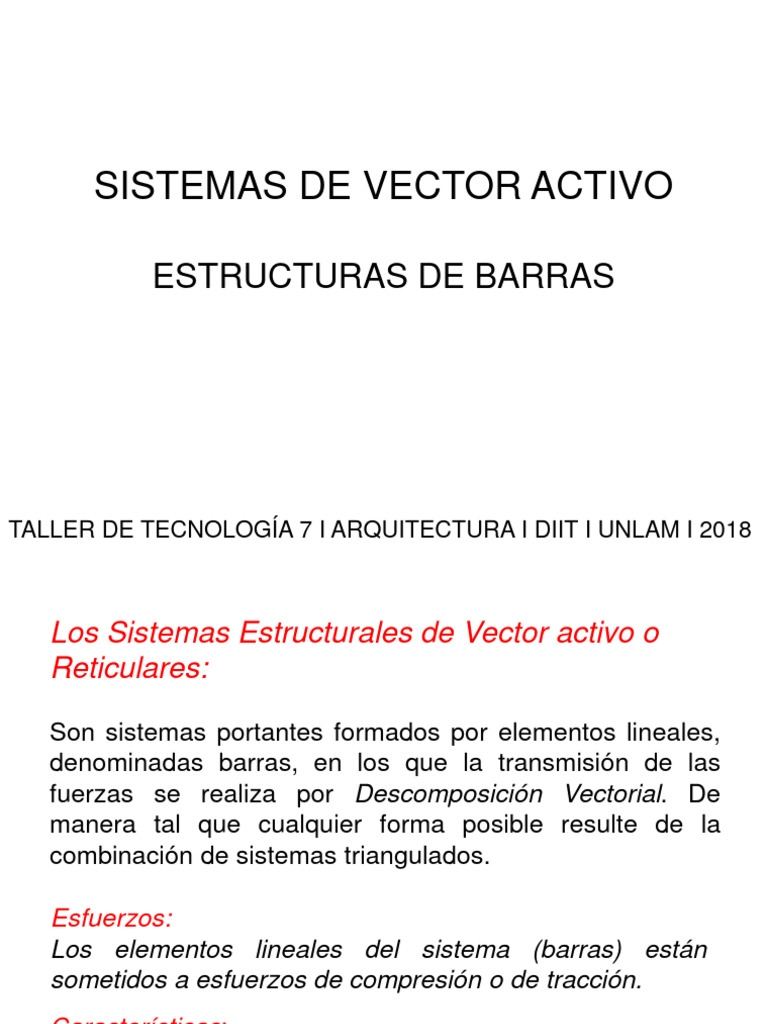T7 SE 09 Estructuras-de-Barras | PDF | Braguero | Ingeniería estructural