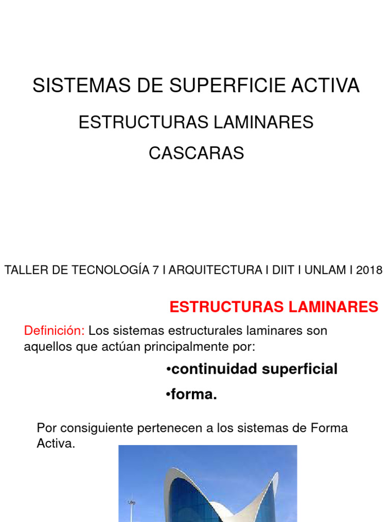 T7 SE 12 Estructuras-Laminares | PDF | Resistencia de materiales ...