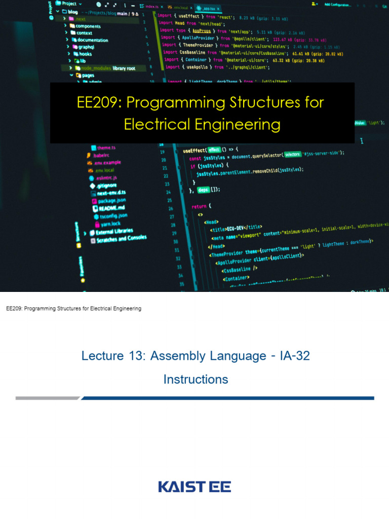 EE209A - 24 15 Assembly2 | PDF | Pointer (Computer Programming) | Integer (Computer Science)