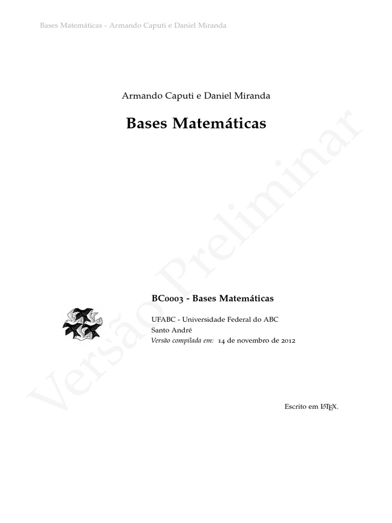 Bases Matematicas | PDF | Verdade | Proposição