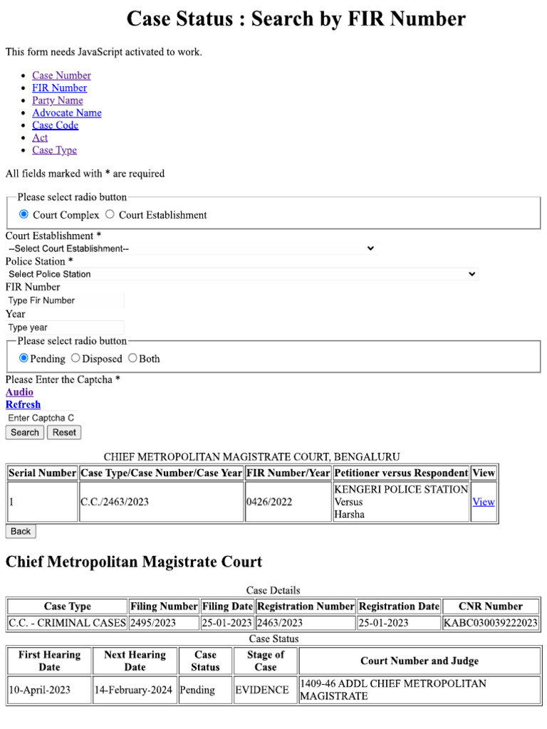 Durga Harsha Case | PDF