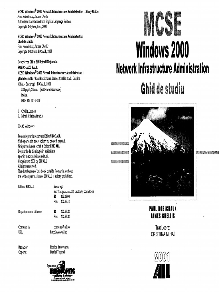 Mcse Windows 2000 Network Infrastructure Administration - Ghid de ...