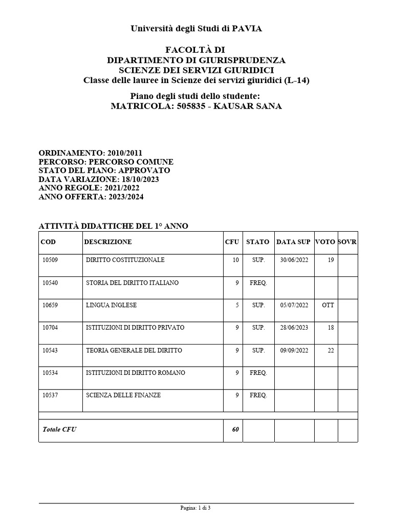 Study Plan Pdf