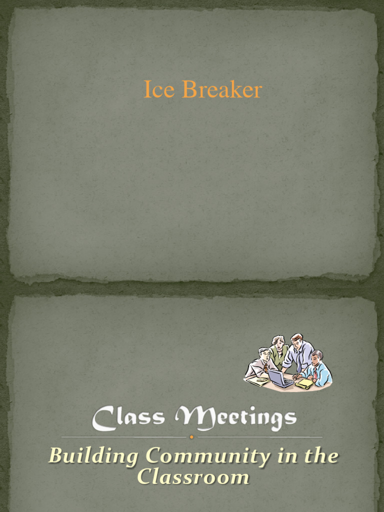 Sped 337 Class Meetings | PDF | Teachers | Brainstorming