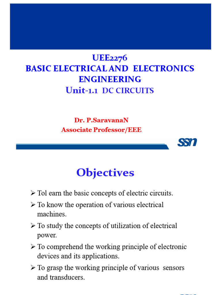 Unit-1.1.4 Network Theorems | PDF | Electrical Network | Electrical Resistance And Conductance