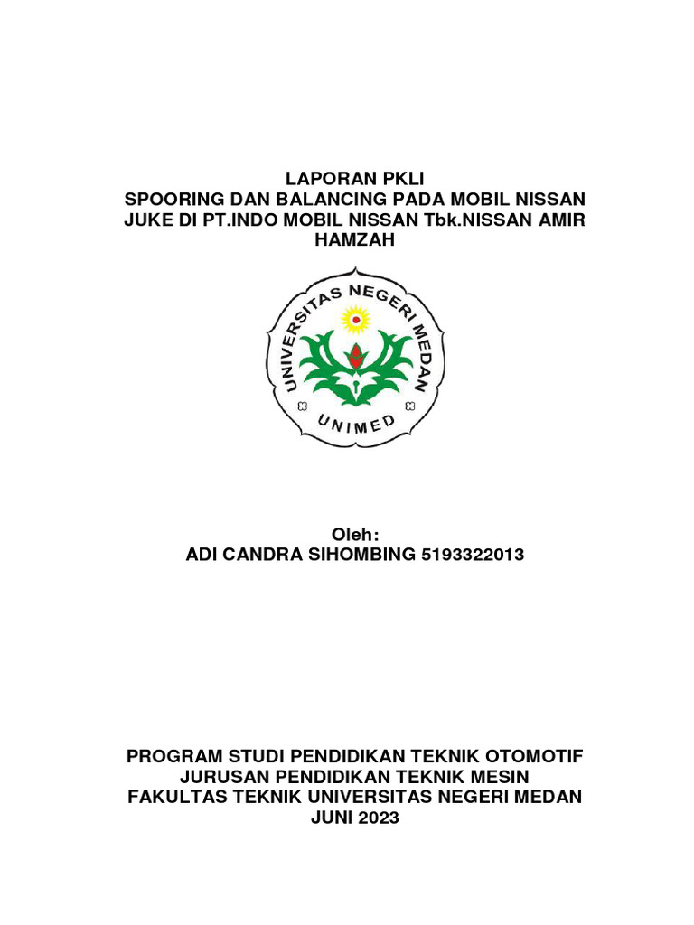 Laporan Praktek Kerja Lapangan Industri Adi Candra Sihombing 8 | PDF | Seni | Komputer