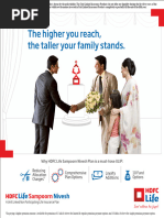 HDFC Life Smart Protect Plan Brochure | PDF | Insurance | Present Value